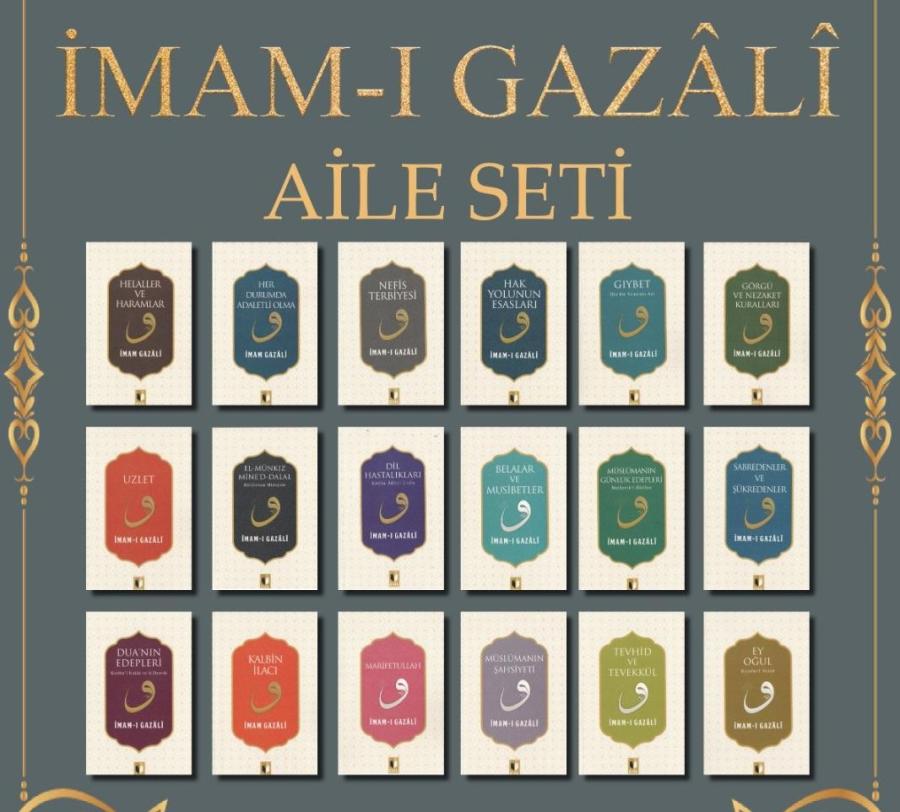 İmam Gazali Aile ve Tasavvuf Seti 15 Kitap Takım – DAVET KİTAP
